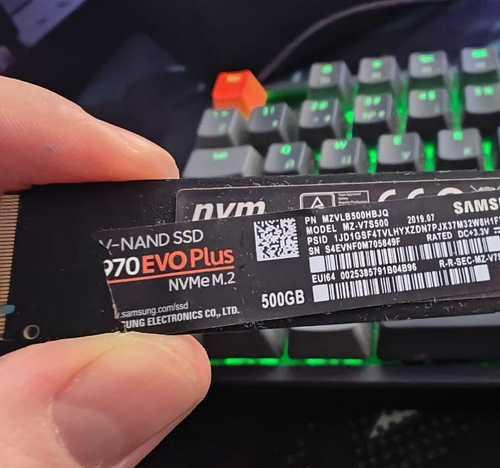 Ssd samsung 970 evo plus 500gb