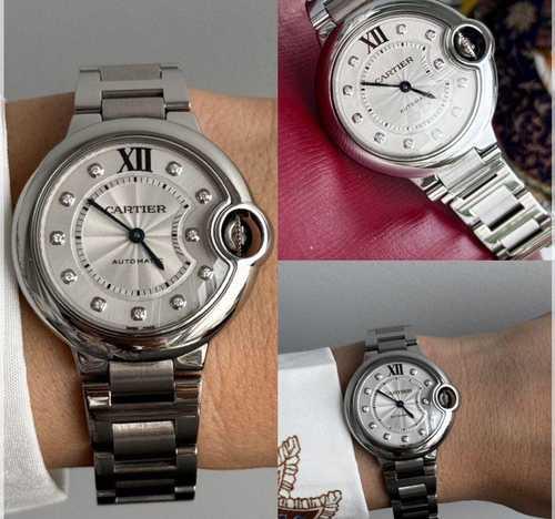 Часы cartier ballon женские