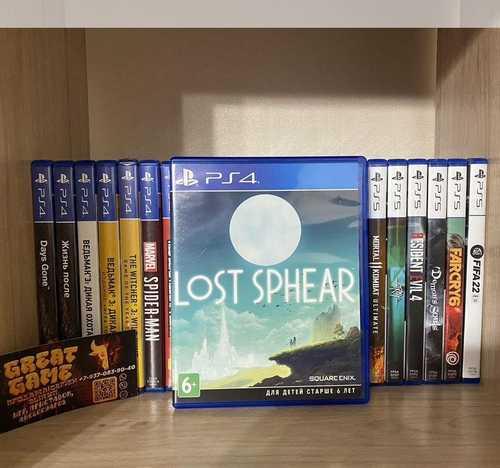 Игры PS4: Lost Sphear