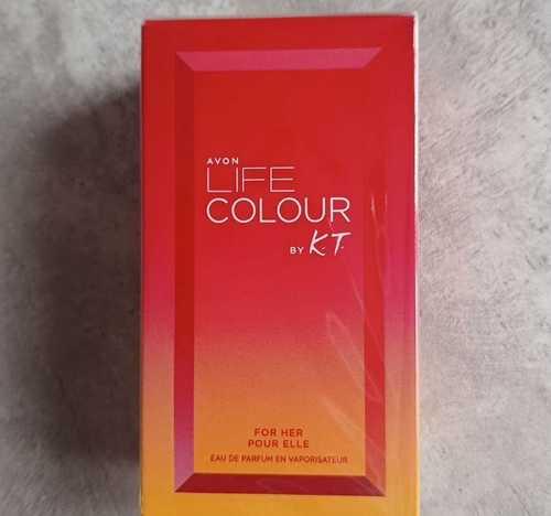 Парфюмерная вода avon life colour by K.T