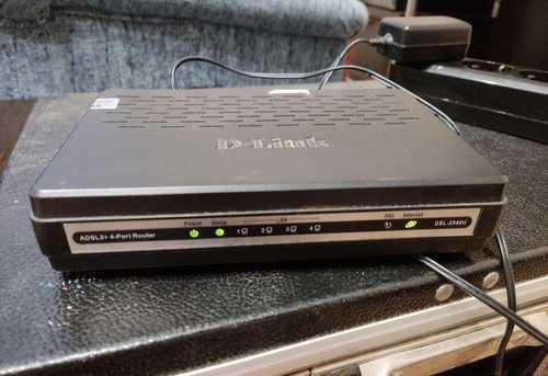 Модем роутер D-Link DSL-2540U