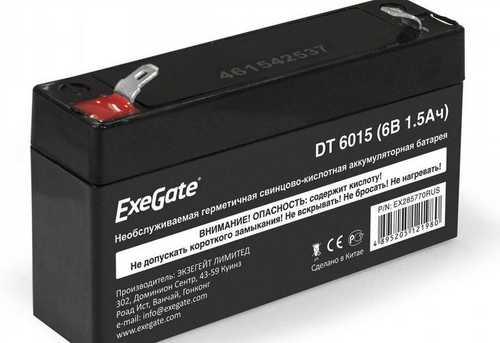 Аккумуляторная батарея ExeGate DT 6015 (6V 1.5Ah