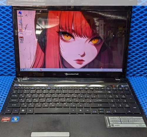 Шустрый Ноутбук Packard Bell 4 ядра / 320 Гб