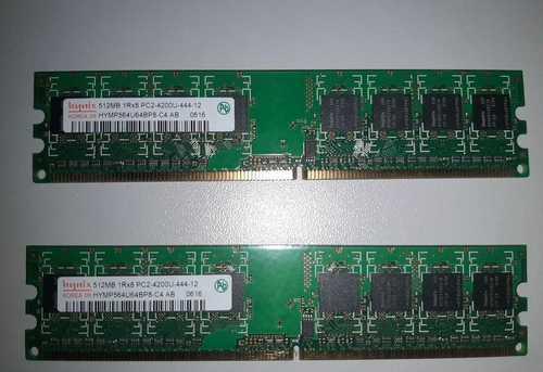 Оперативная память hynix dimm ddr2, 512mb