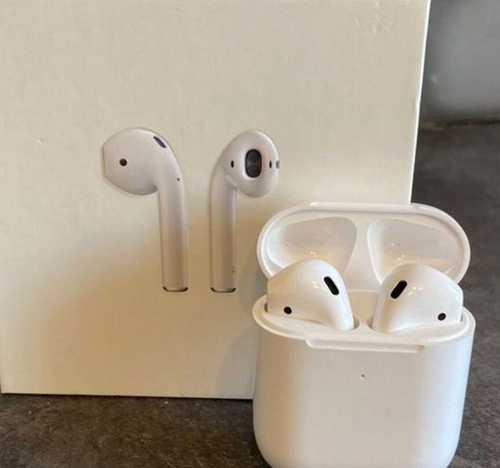 Беспроводные наушники apple airpods 2