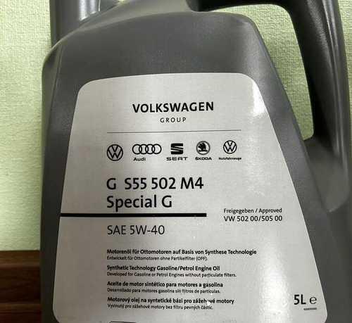 Масло моторное VAG 5W-40 VW 502 00/505 00
