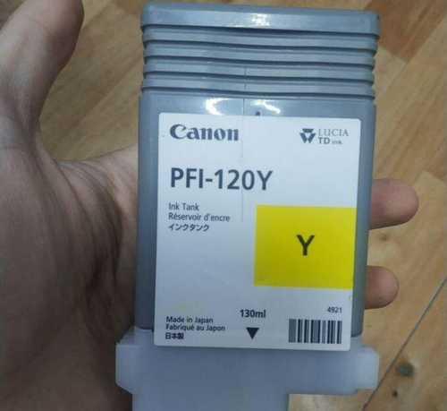 Картридж Canon pfi-120y