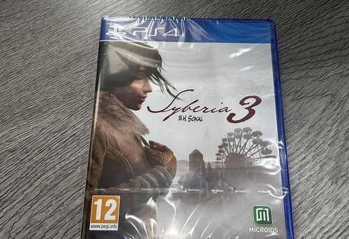 Syberia 3 ps4 новый диск