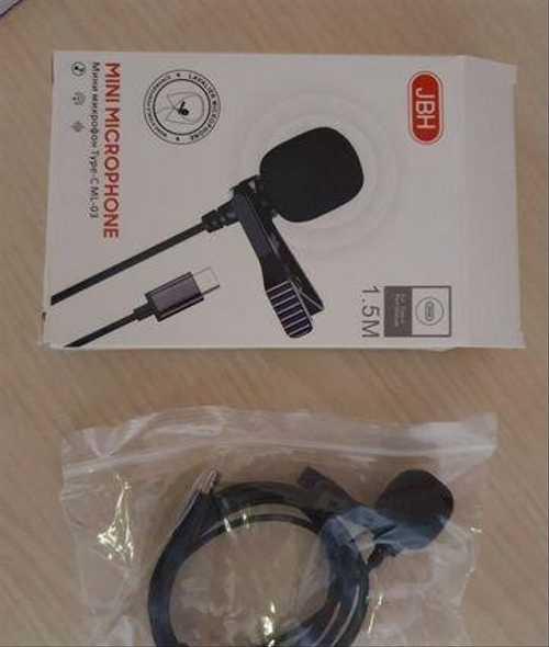 Петличный микрофон JBH ML-03 Type-C