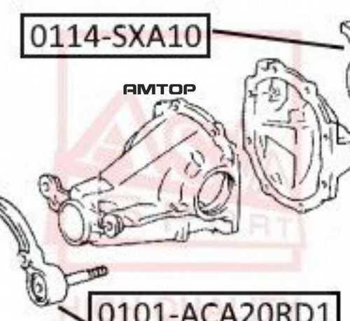 Asva 0101ACA20RD1 0101-ACA20RD1 asva сайлентблок п
