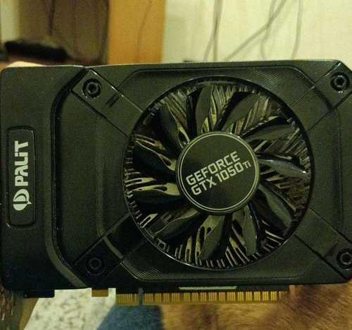 Видеокарта gtx 1050 ti 4gb palit