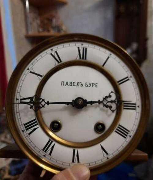 Старинные Антикварные Настенные Часы Павел Буре N1