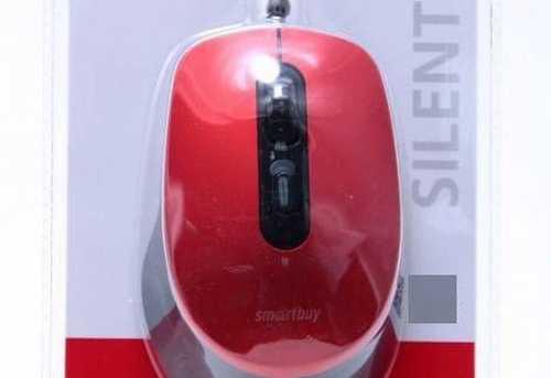 Мышь проводная беззвучная Smartbuy ONE 265-R (SBM