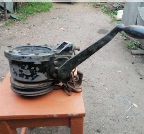 Лебедка ручная СССР