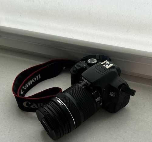 Фотоаппарат Canon 650d с объективом 18-135 IS STM