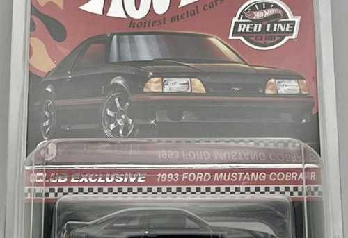 Hot Wheels 93 Ford Mustang Cobra R RLC