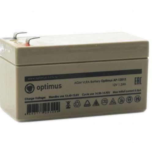 Аккумуляторная батарея Optimus AP-12012