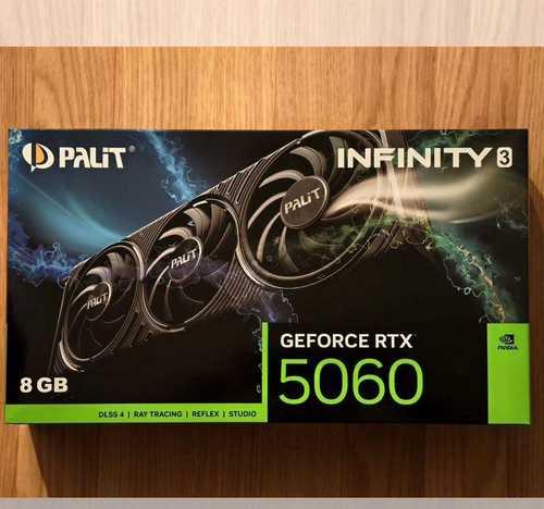 Видеокарта RTX5060 8gb Palit Infinity 3 (новая)