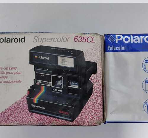 Фотоаппарат Polaroid Supercolor 635 CL и кассеты