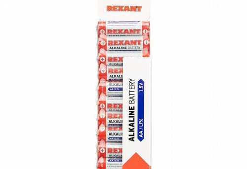 Алкалиновая батарейка Rexant AA/LR6 1,5 V 2700 mAh