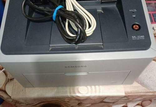 Принтер лазерный Самсунг 2240 ч/б