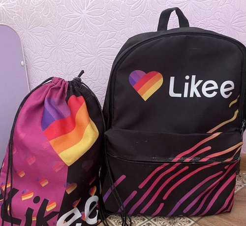 Рюкзак школьный Likee + мешок для обуви