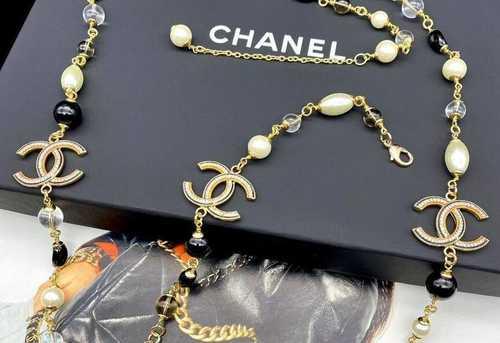 Колье и браслет Chanel premium
