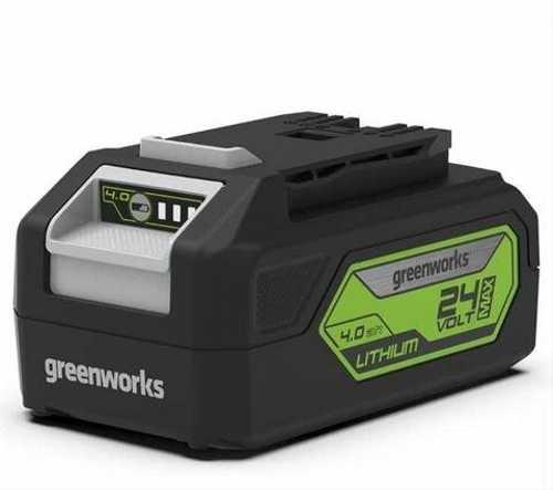 Аккумулятор Greenworks G24B4, 24В 4Ач Li-ion