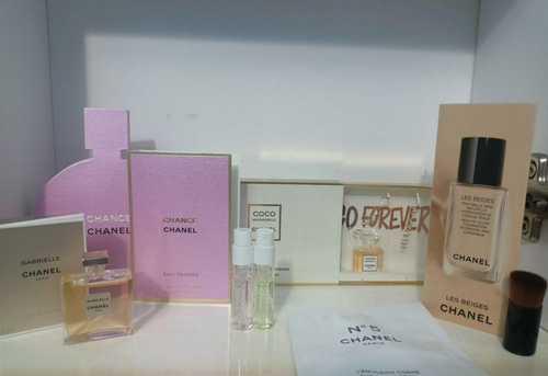 Chanel coco mademoiselle, Chanel chance пробники