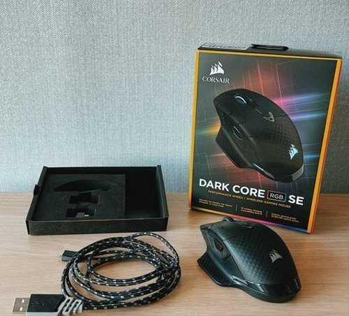 Игровая мышь Corsair Dark Core RGB Black Wireless
