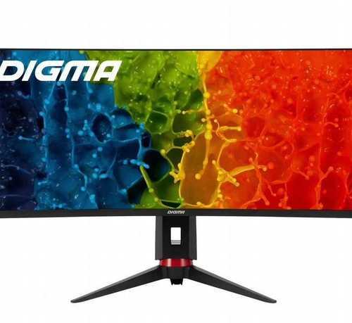 Монитор 34" Digma Gaming DM-mong3410, черный