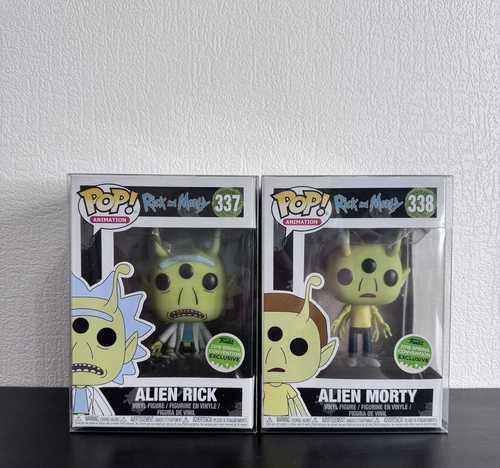 Funko Pop Alien Rick and Morty