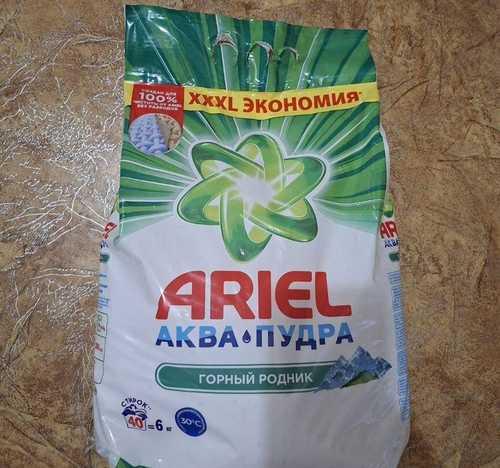 Стиральный порошок ariel 6кг