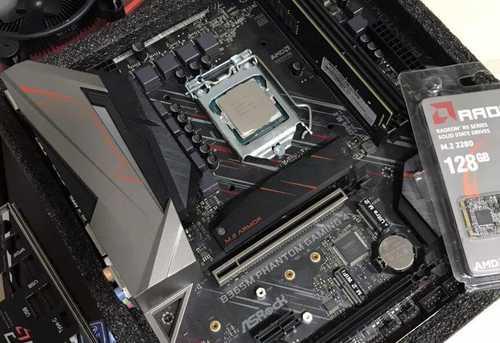 Asrock b365m / core i3 9100f / 8gb / ssd 128