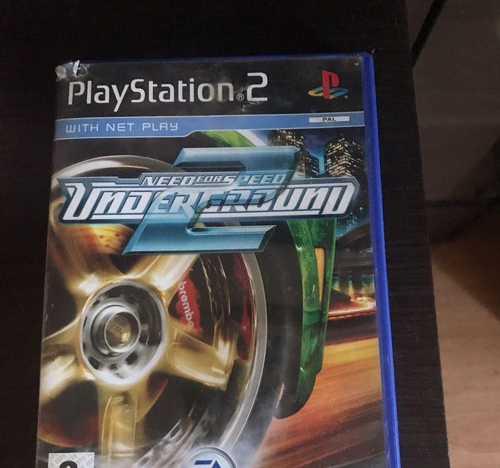 Диск на ps 2 "Need for speed undeground 2"