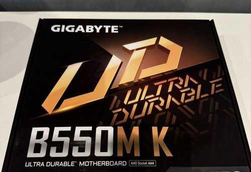 Материнская плата gigabyte b550m k