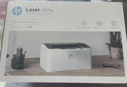 Новый принтер HP Laser 107W