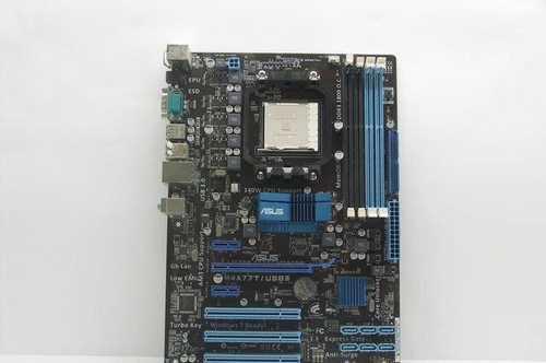 М/плата S-AM3 asus m4a77td AMD770/Lan/sata/4DDR3/S