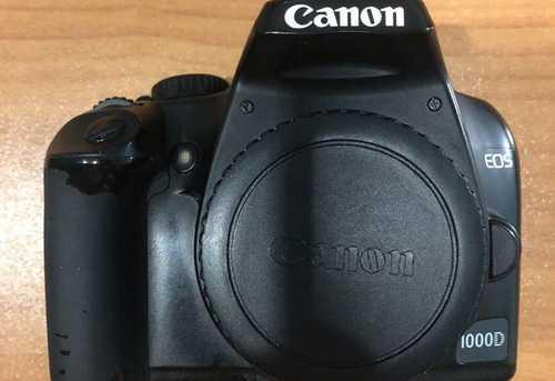 Canon eos 1000d ds 126191 без объектива