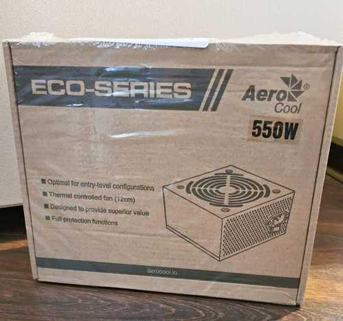 Блок питания AeroCool ECO 550W