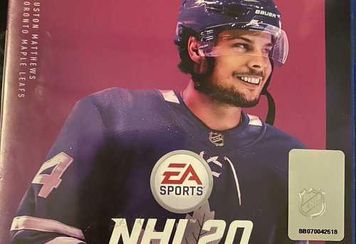 Диск NHL20 на ps4