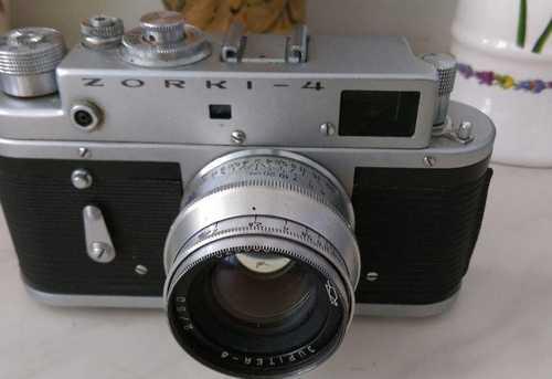 Zorki 4 фотоаппарат в хорошем состоянии