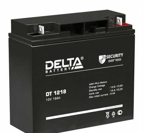 Аккумулятор DT 1218 Delta (18Ач)