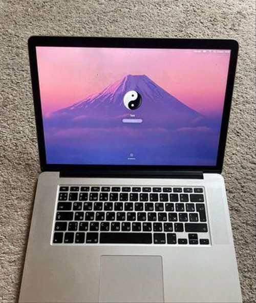 Macbook Pro Retina 15 512GB 16озу GeForce 2GB 2014