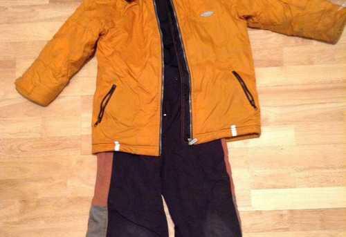 Куртка и брюки зимние для мальчика 122 см
