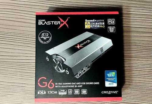 Внешняя звуковая карта Creative Sound BlasterX G6