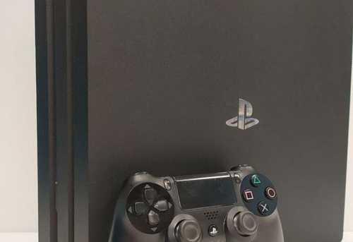 Sony PS4 PRO 1 tb (прошивка 11.00) + 2 геймпада