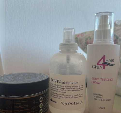 Davines love curl revitalizer термозащита ковошинг