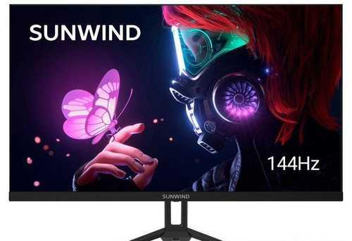 Монитор Sunwind 27 2k 144 hz новый