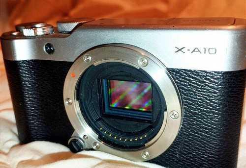 Компактный фотоаппарат fujifilm x-a10 и другое